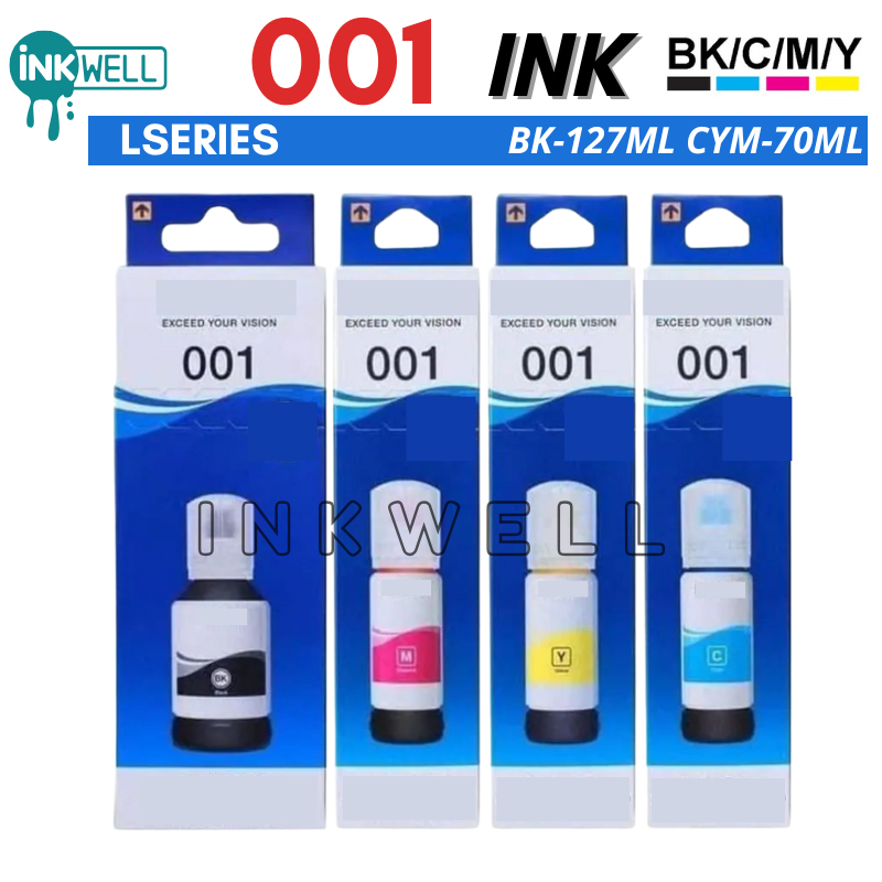 001 Premium Ink for EcoTank L4150 L4160 L4260 L6160 L6170 L6190 L6260 ...