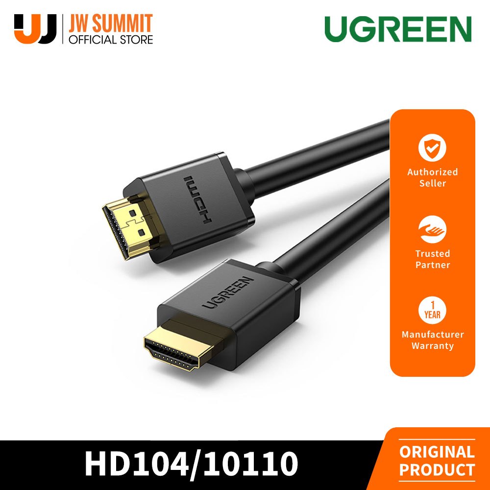 Ugreen HD104/10110 10Meter HDMI Male to HDMI Male Cable | Shopee ...