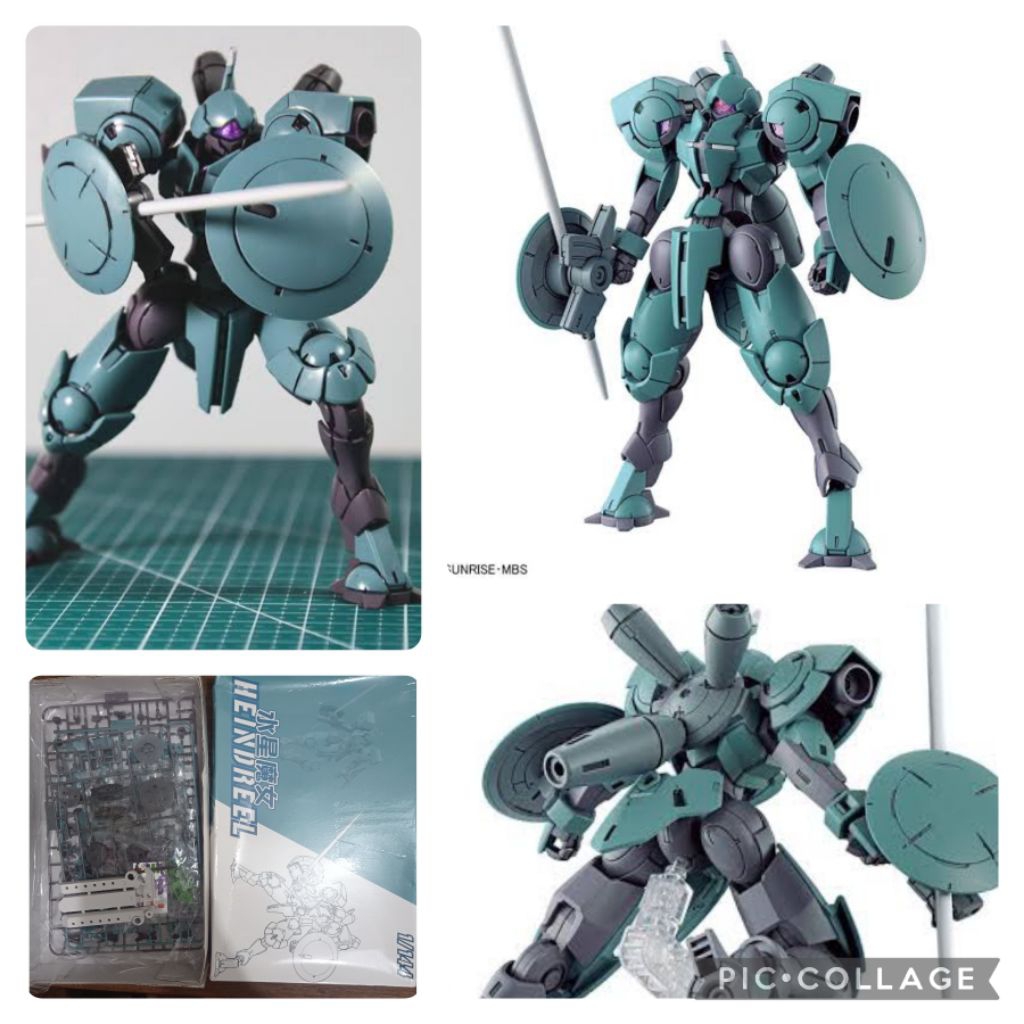 heindree High Grade HG 1/144 Gundam mecha robot model kit toys action ...