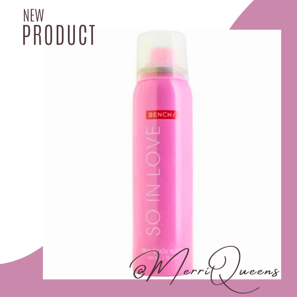 Bench So In Love Body Spray 100mL | Shopee Philippines
