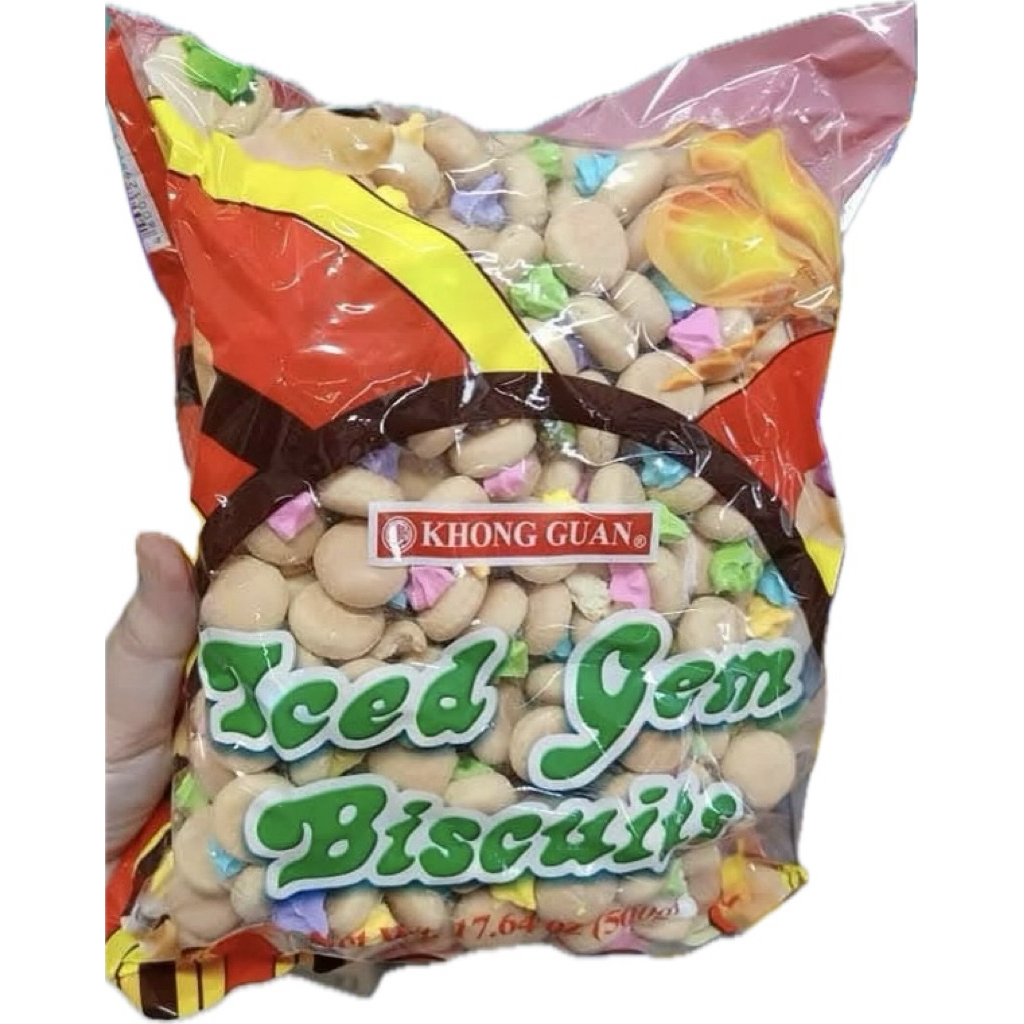 Iced Gem Biscuits 500g (Plain, Choco) | Shopee Philippines
