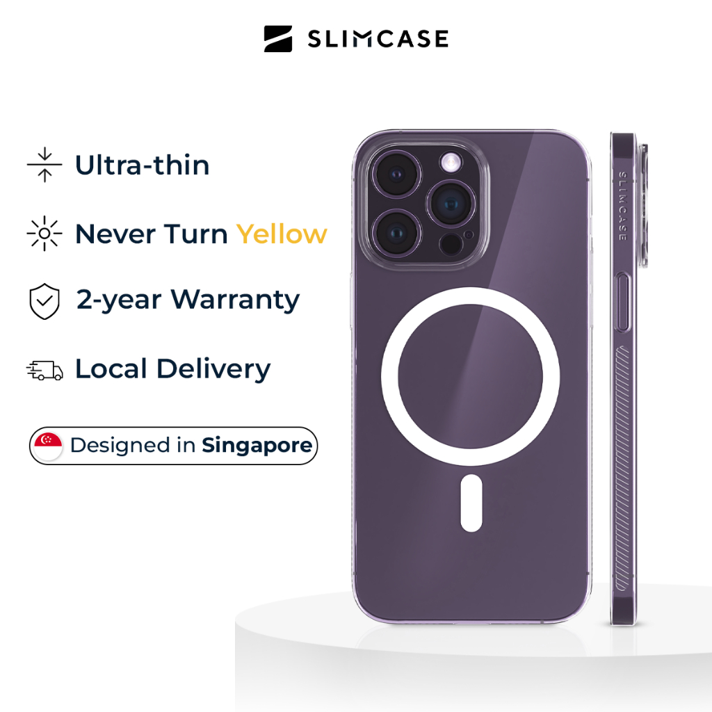 Slimcase Unique Magnetic Phone Case for iPhone 14 13 12 Pro Max Plus ...