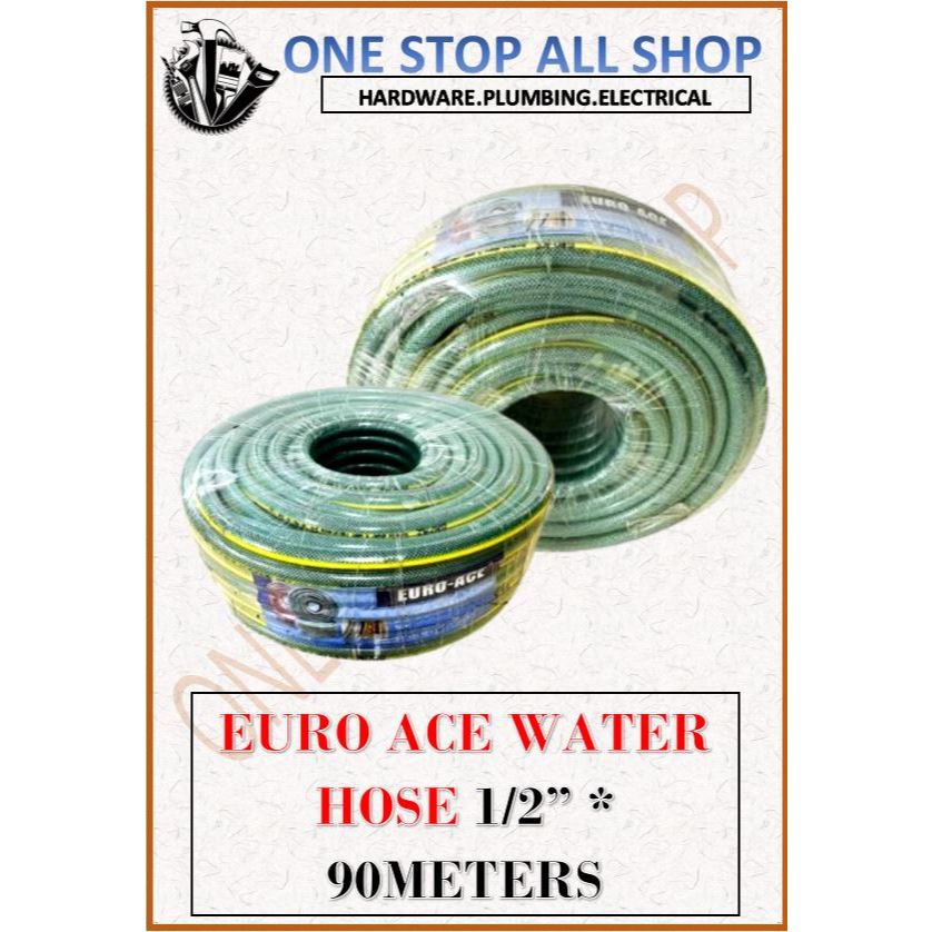 WATER GARDEN HOSE 1/2 " * 90 METERS (EURO ACE and FUREN BRAND) | Shopee ...