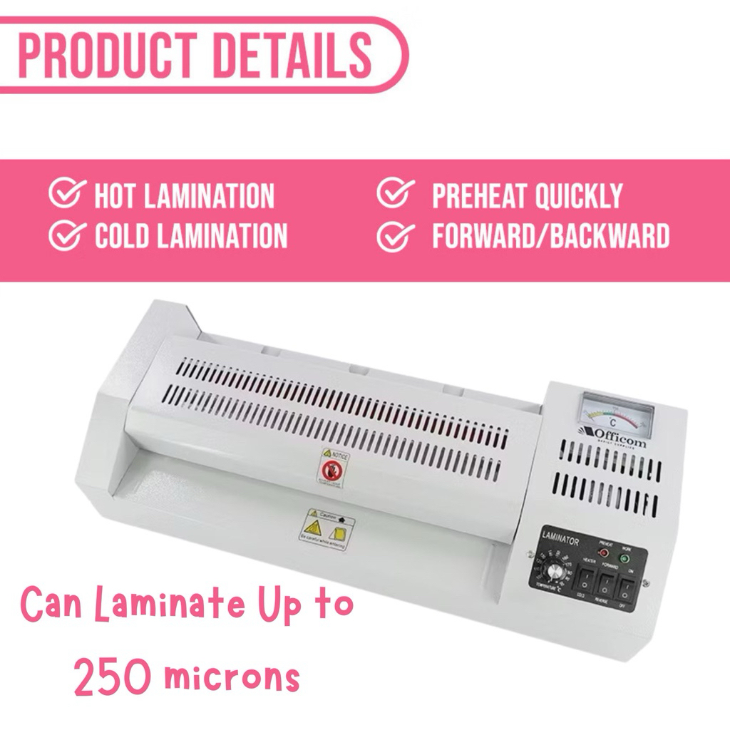 Heavy Duty Officom Laminating machine A3 | Shopee Philippines