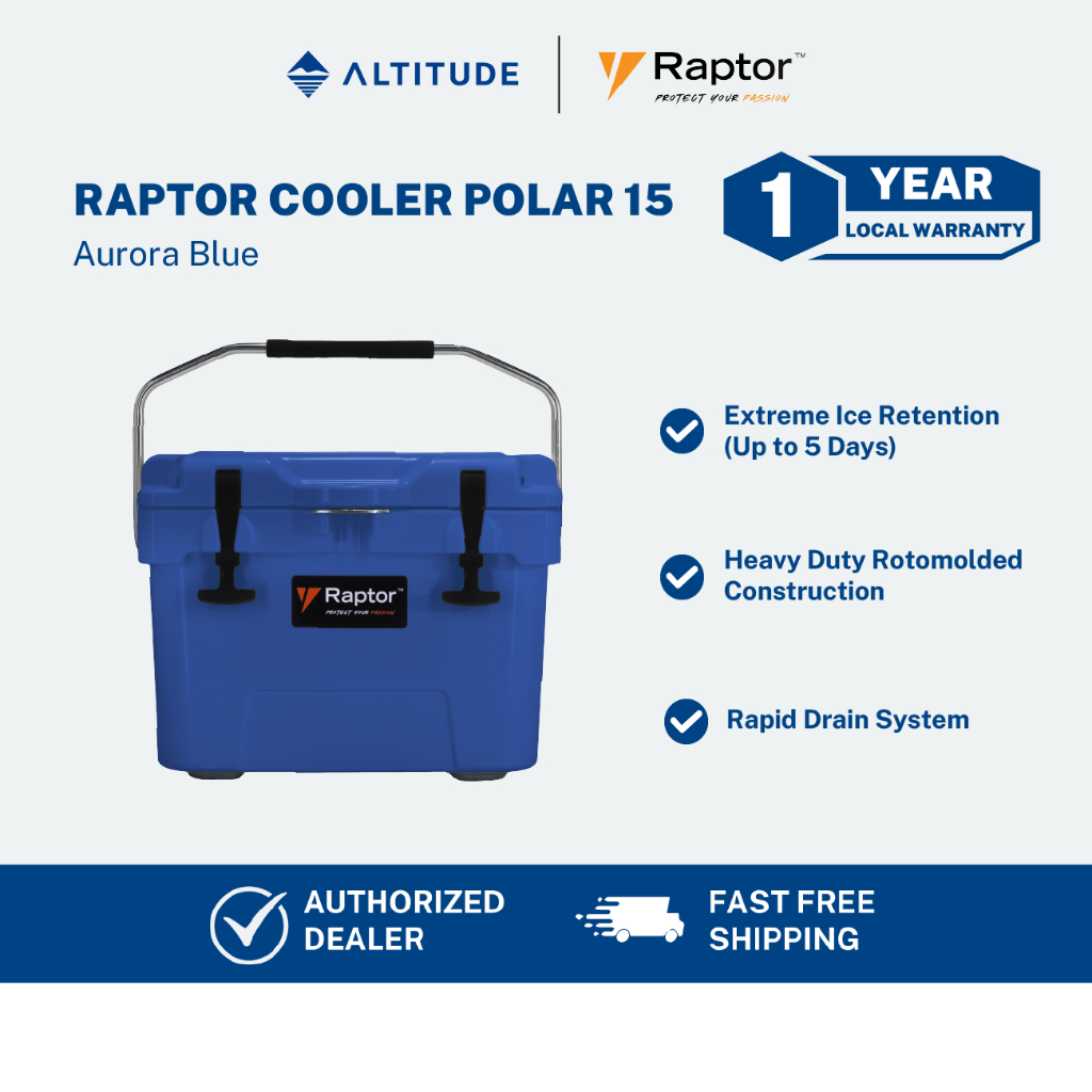 Raptor Cooler Polar Hand Carry 15 | Shopee Philippines
