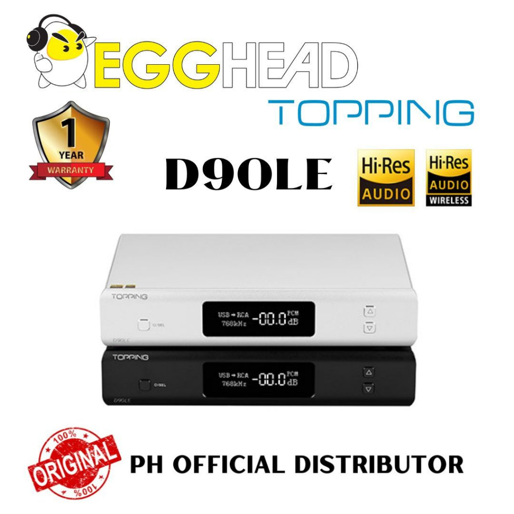 Topping D90LE - Fully Balanced HIFI DAC | Shopee Philippines