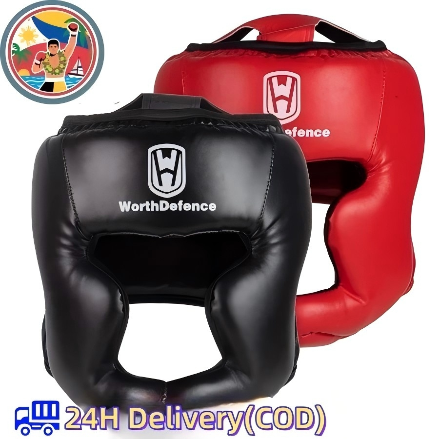 WUSAGE Boxing head guard, Sanda helmet, Monkey face combat, Taekwondo ...