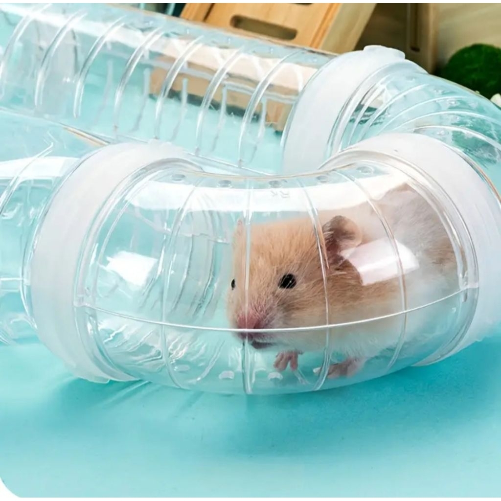 Hamster Tunnel Tube Set l External Pipe for Hamster Cage, and Toys ...