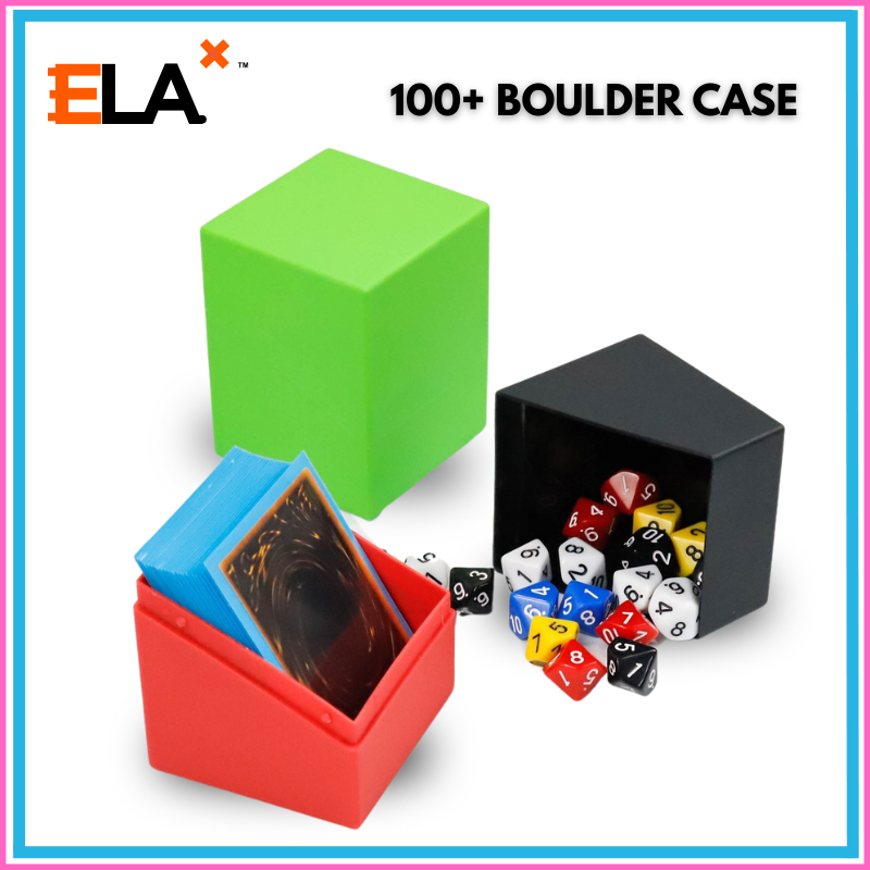 ELA Plus Boulder 100+ Deck Case for Pokemon, Magic: The Gathering, TCG ...