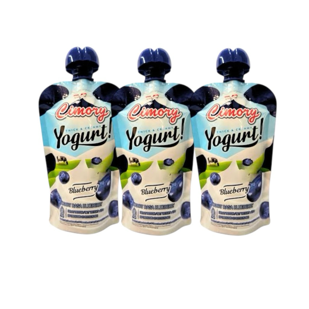 Cimory Squeeze Yogurt 3pcs x 120grams - Blueberry Flavor | Shopee ...