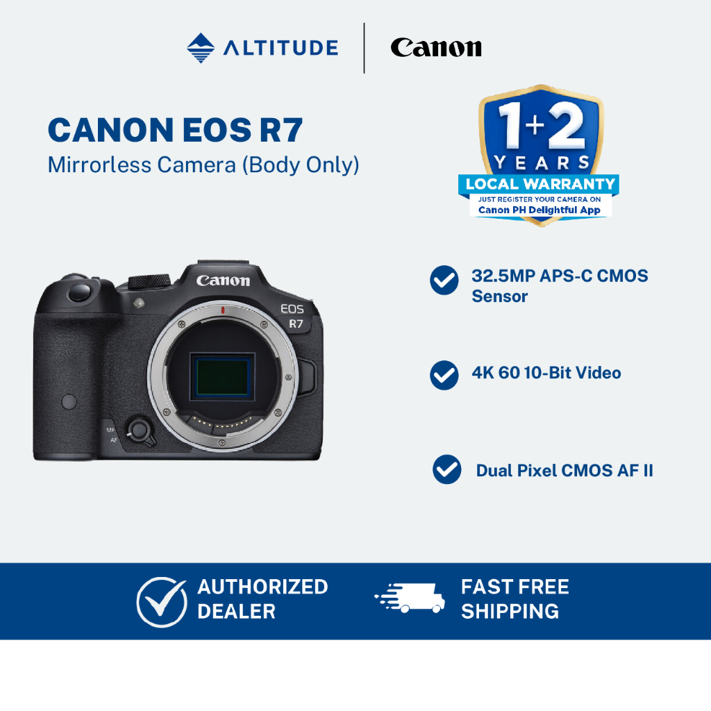 Canon EOS R7 Body Mirrorless Camera | Shopee Philippines