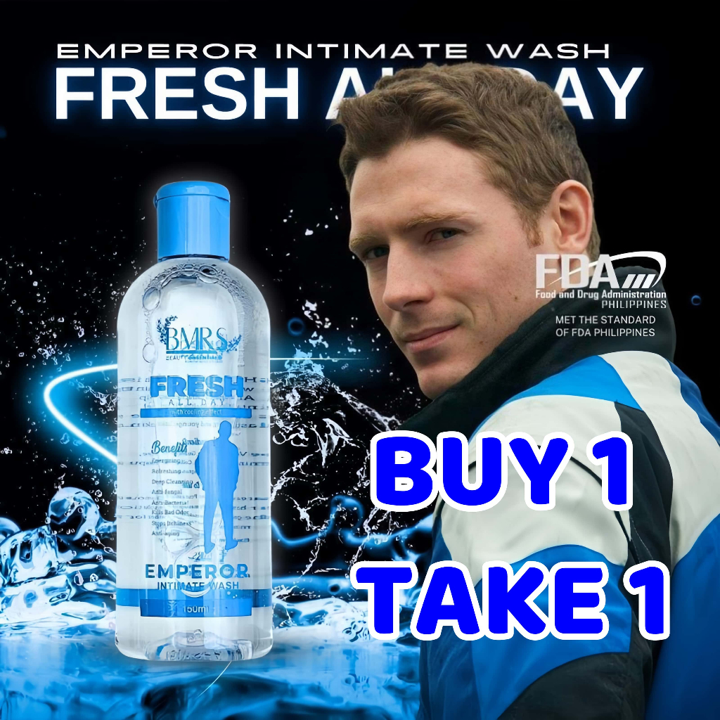 Original BMRS Emperor Intimate Wash Fresh All Day For Men's Hygiene ...