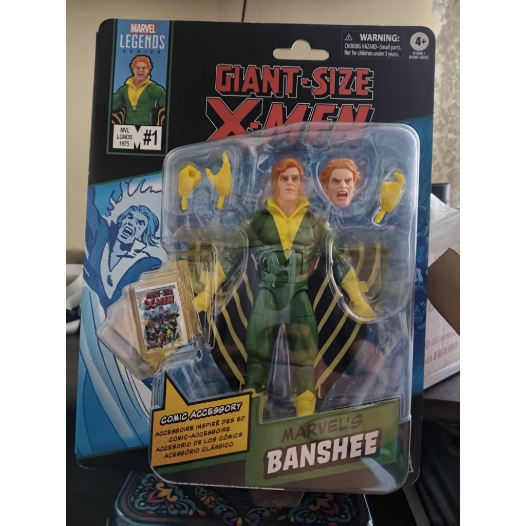 Banshee Marvel Legends Giant-Size X-Men Retro | Shopee Philippines