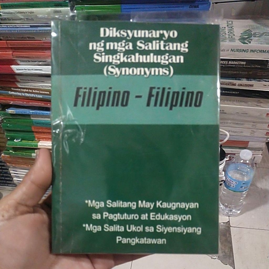 Diksyunaryo ng mga Salitang Singkahuluga Filipino Filipino | Shopee ...