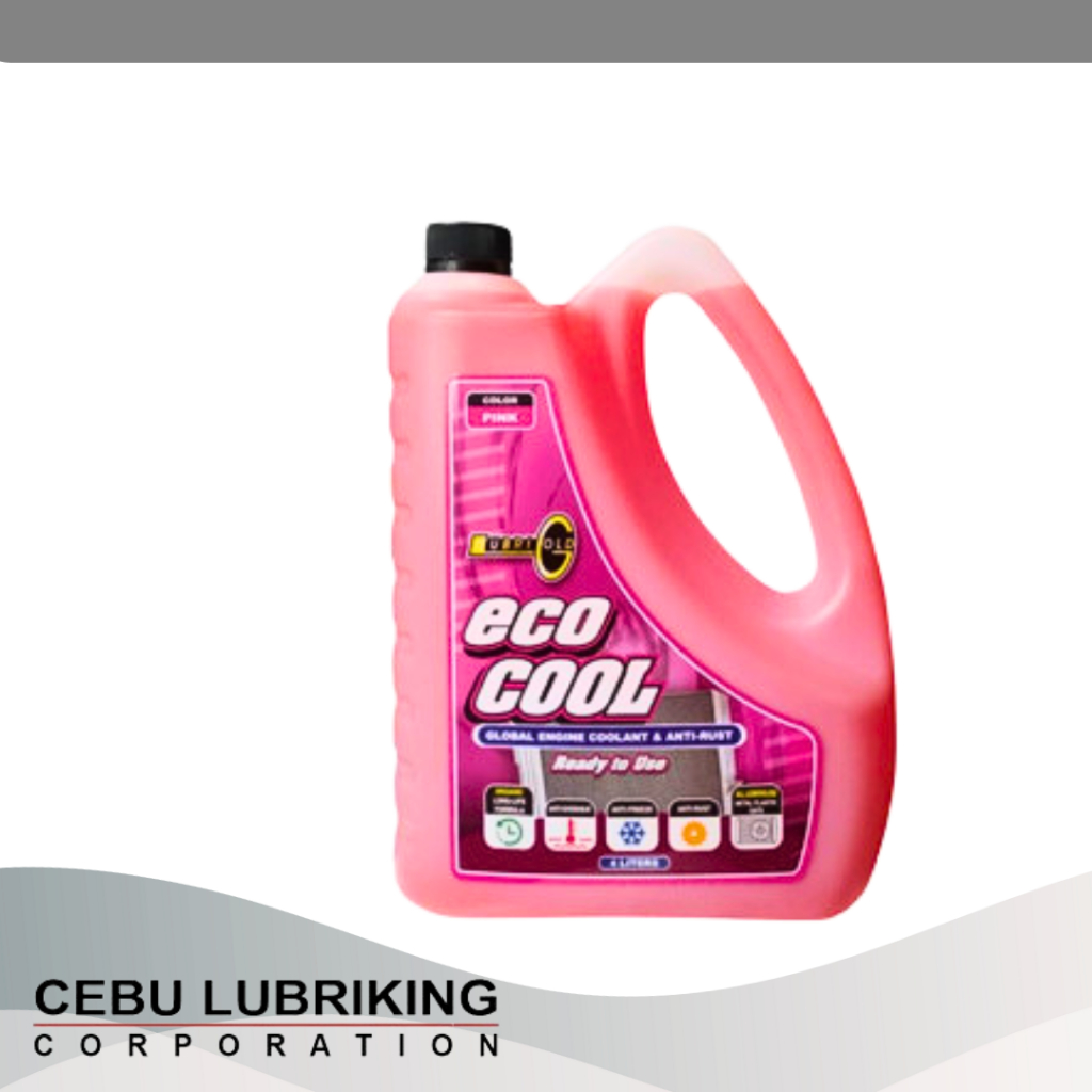 LUBRIGOLD: ECOCOOL COOLANT 4L - GREEN AND PINK | Shopee Philippines