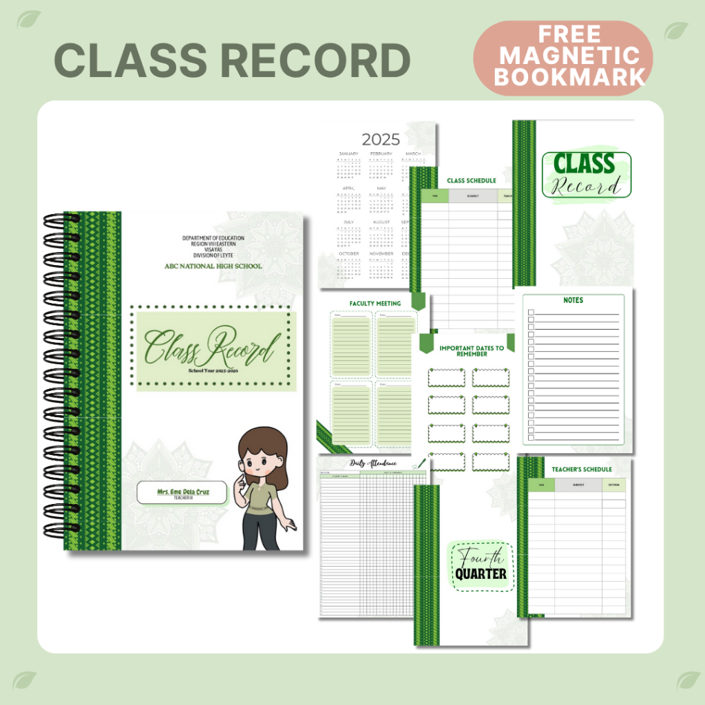 CLASS RECORD FOR TEACHERS | Shopee Philippines