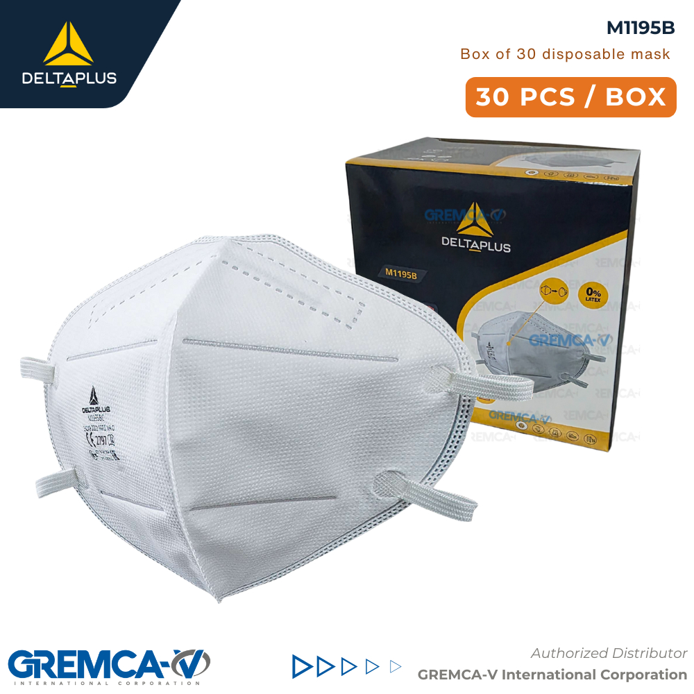 Delta Plus M1195B - Dust Mask Non-Woven Particulate (Box of 30 ...