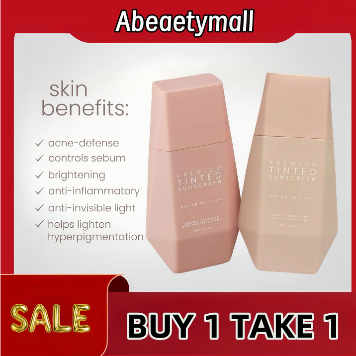 Fairy Screen Premium Tinted Sunscreen Korean Glass Skin Lightweight ...