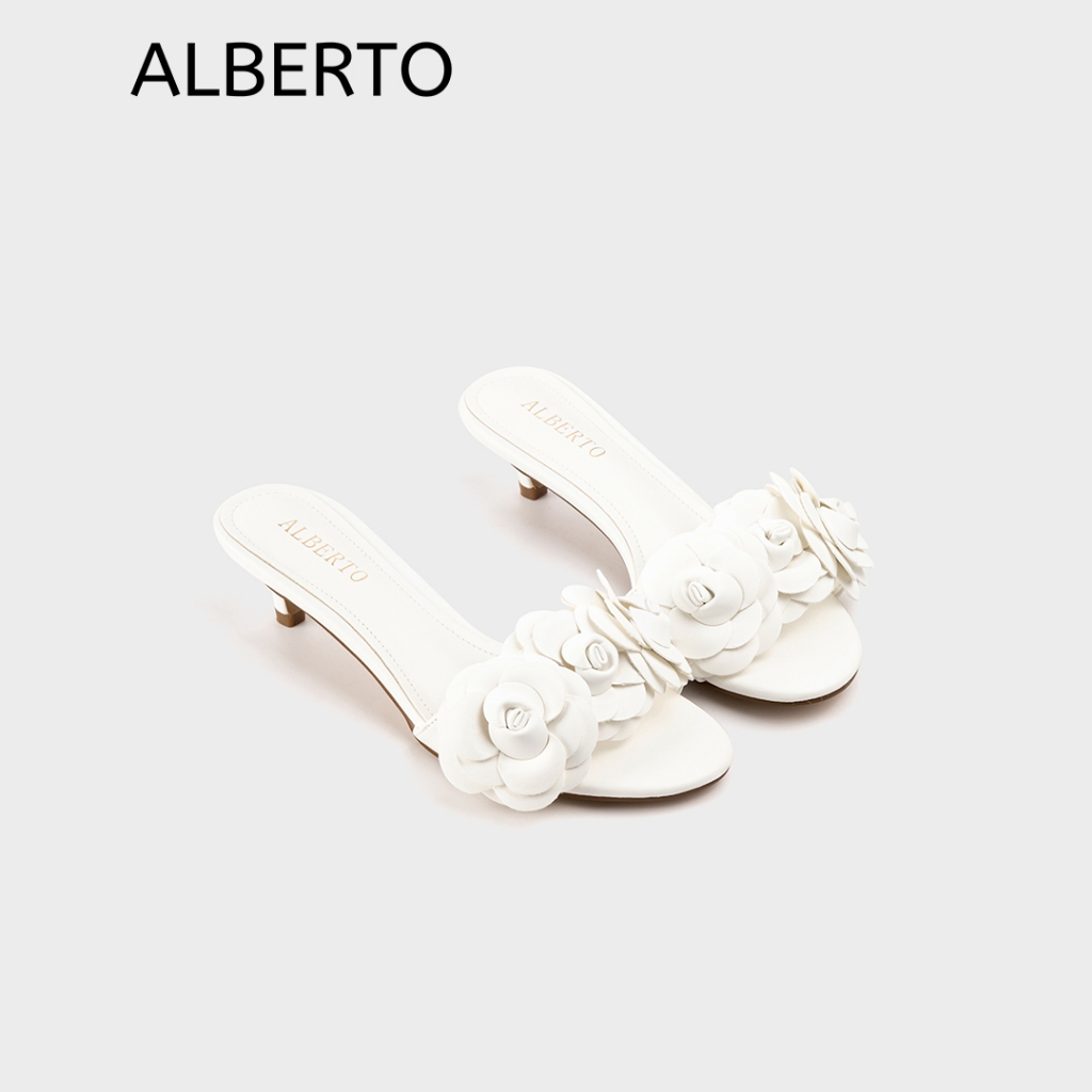 ALBERTO Women's Britanny Heeled Sandals | Shopee Philippines