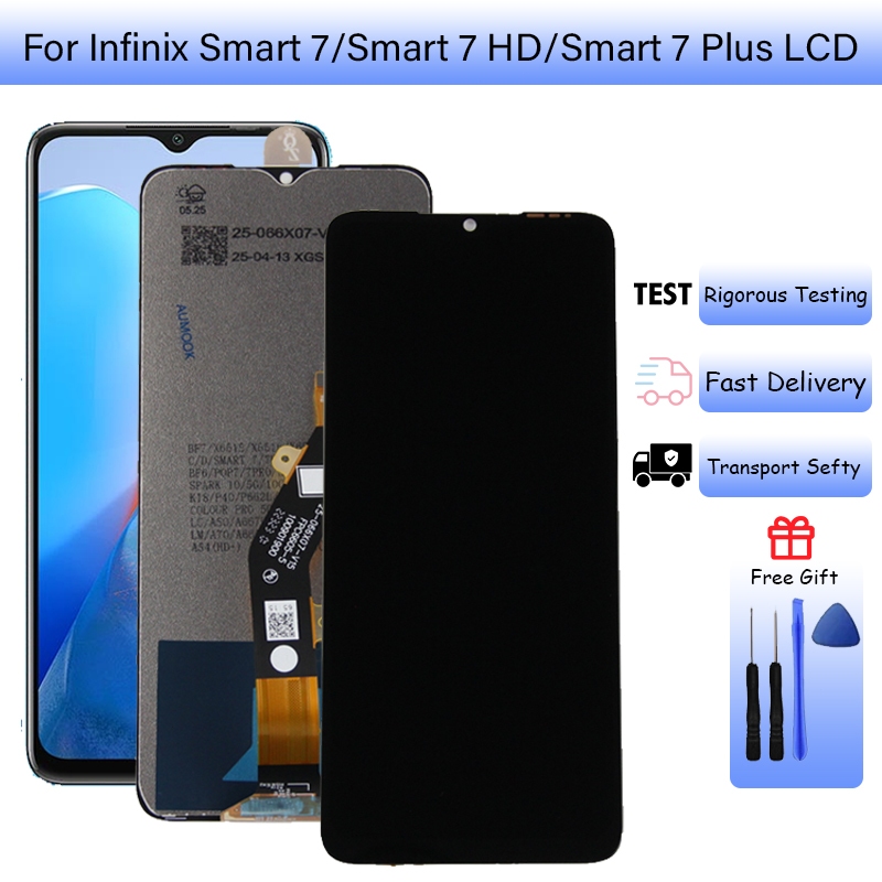 6.6‘’ For Infinix Smart 7/Smart 7 HD LCD X6515 Screen Assembly Lcd Display Touch Screen ...
