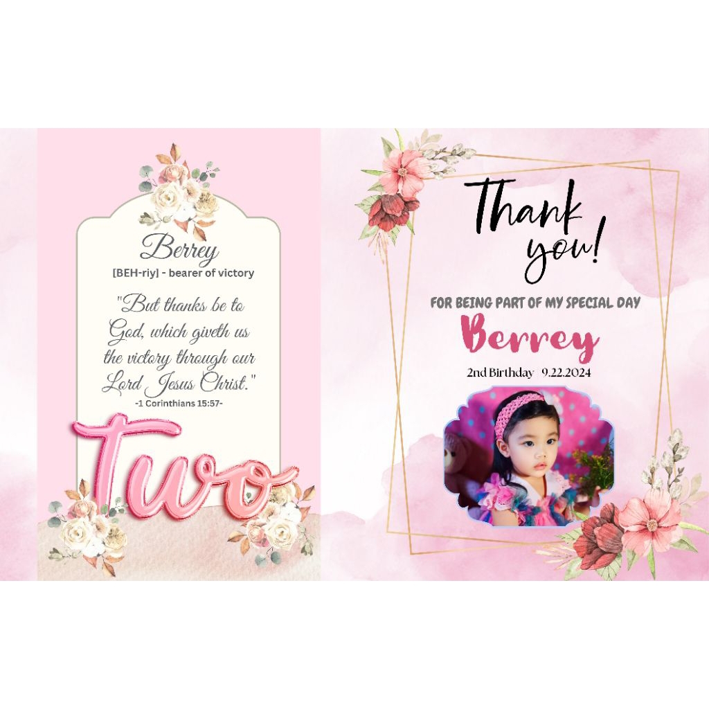 Customized Ref Magnet for Occasions|Birthday|Dedication|Debut|Wedding ...