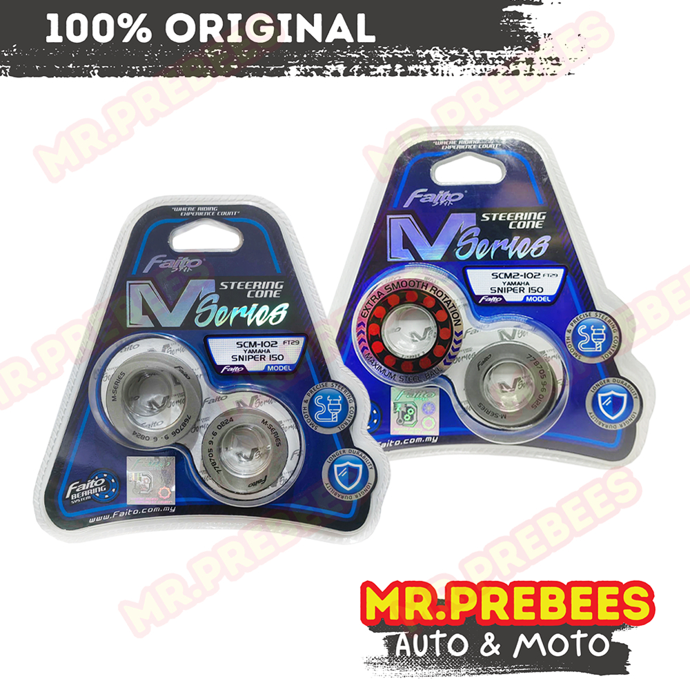 FAITO Ball Race M-series Bearing Set for SNIPER/ MIO (except MIO MXi ...
