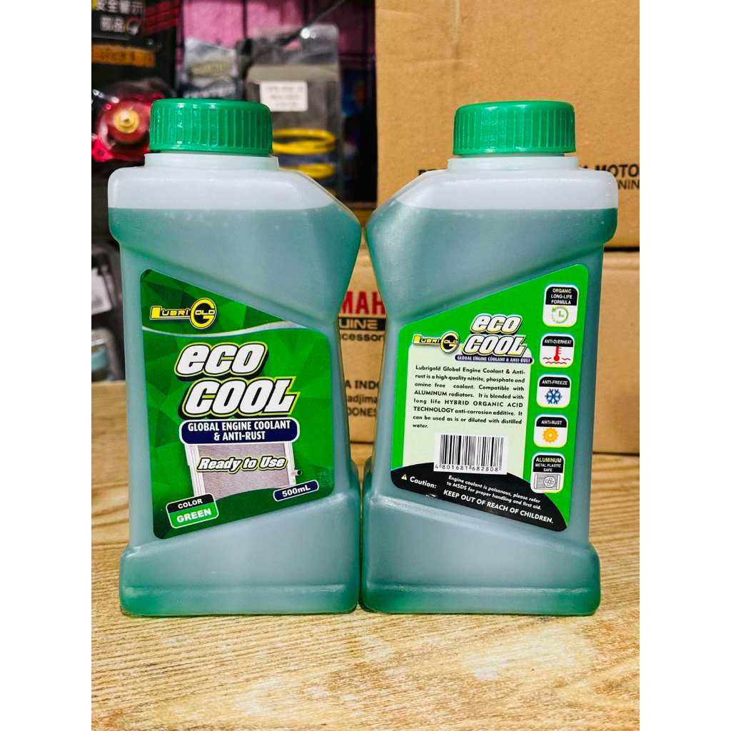 LUBRIGOLD ECO COOL ENGINE COOLANT ANTI-RUST RTU GREEN/PINK 500ML 1PC ...