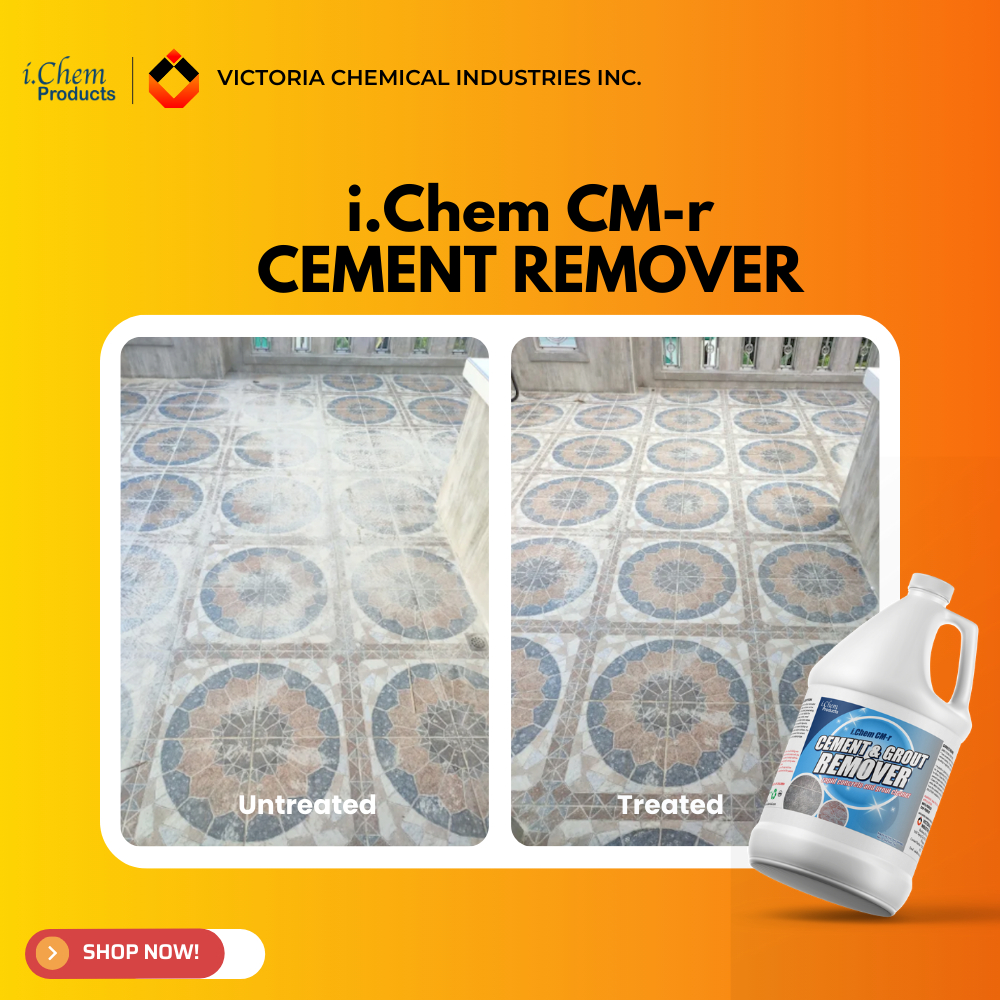 ICHEM PRODUCTS CEMENT REMOVER GALLON | Shopee Philippines
