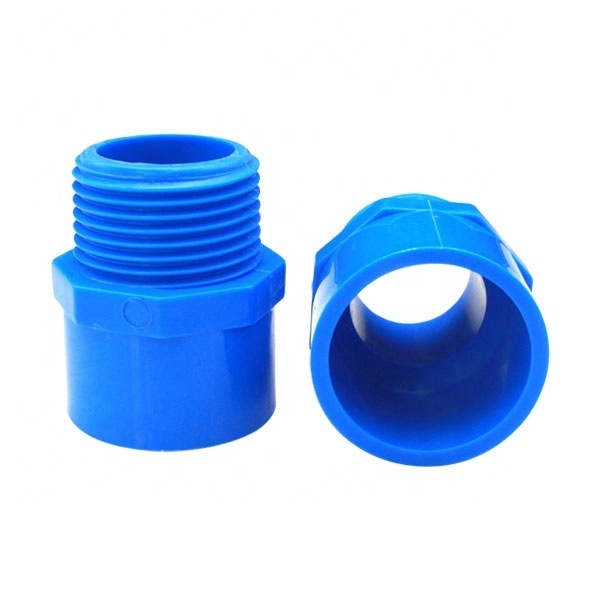 PVC Blue Fittings 1/2, 3/4, and 1 inch Pipe Fitting Polybutylene Pipe ...