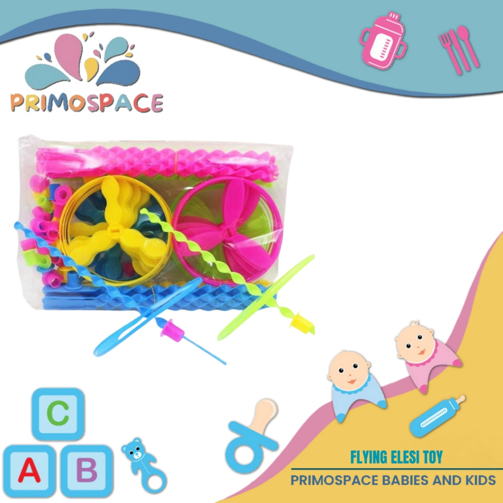 PrimoKids / 20 pcs Launcher Flying Elise Toys for Kids Flying Toys ...