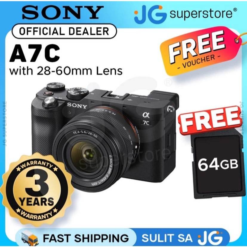 Sony Alpha 7C Full-Frame Mirrorless Camera | Shopee Philippines