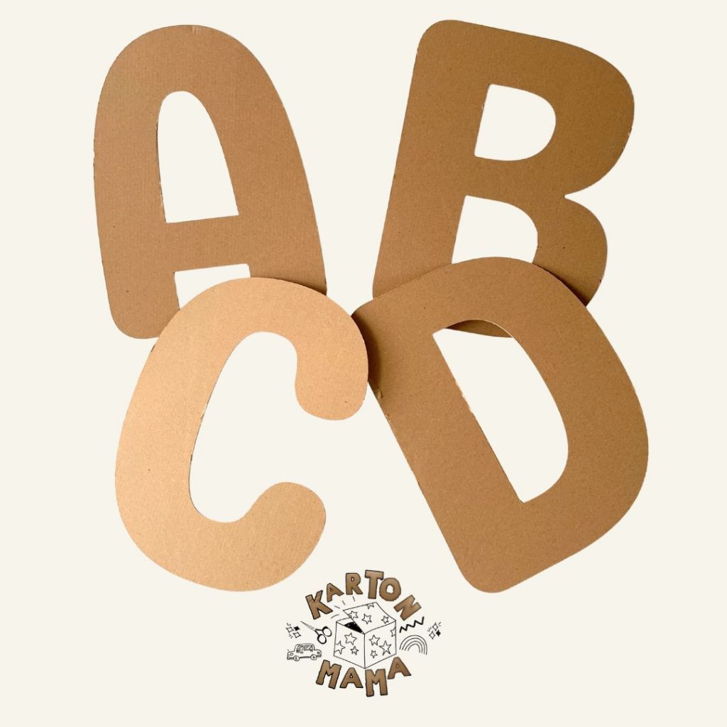 Karton Letters Arts & Crafts for Kids | Shopee Philippines