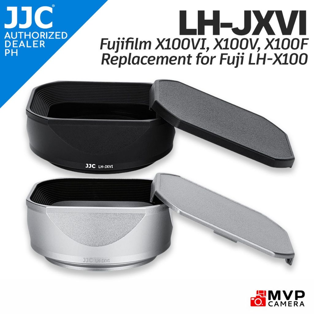 JJC LH-JXVI LH-X100 Square Hood Squarehood for Fuji Fujifilm X100VI X100V X100F X100 MVP CAMERA ...