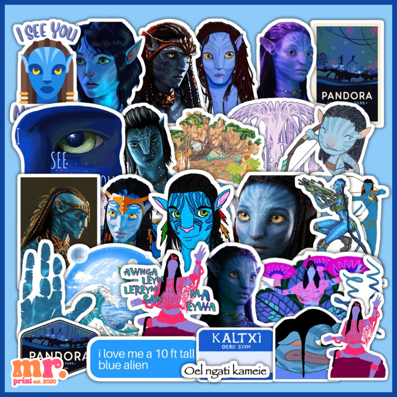 AVATAR VOL 1 STICKERS NAVI MOVIE EYWA WATERPROOF STICKERS | Shopee ...