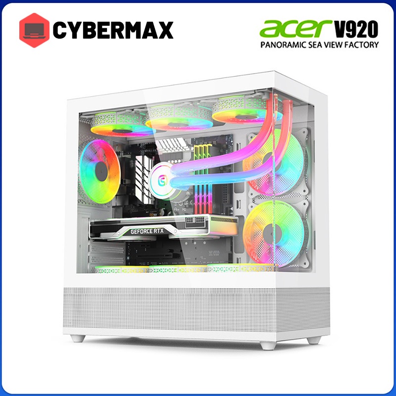 Acer V920 Gaming PC Case MATX No Screws Throughout Full View Computer ...