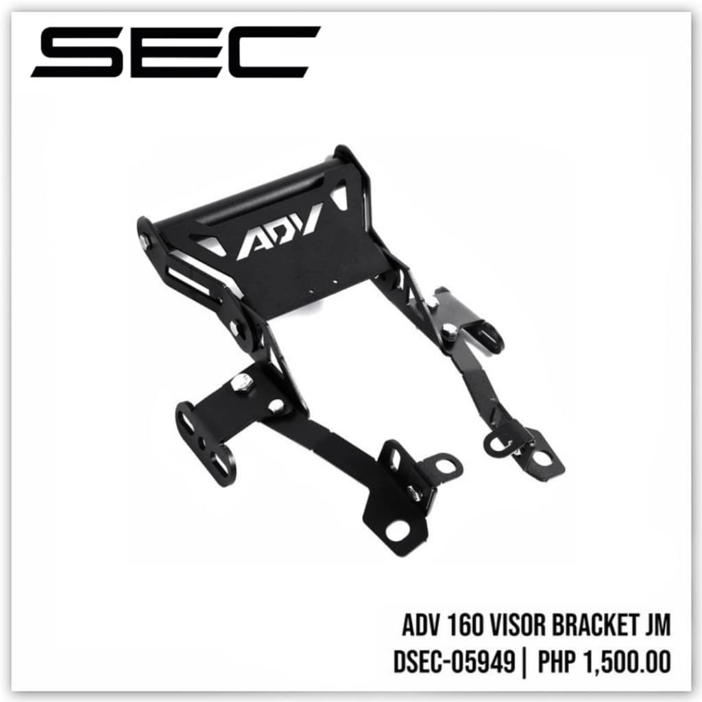 SEC ADV 160 VISOR BRACKET JM FOR MOTORCYCLE | Shopee Philippines