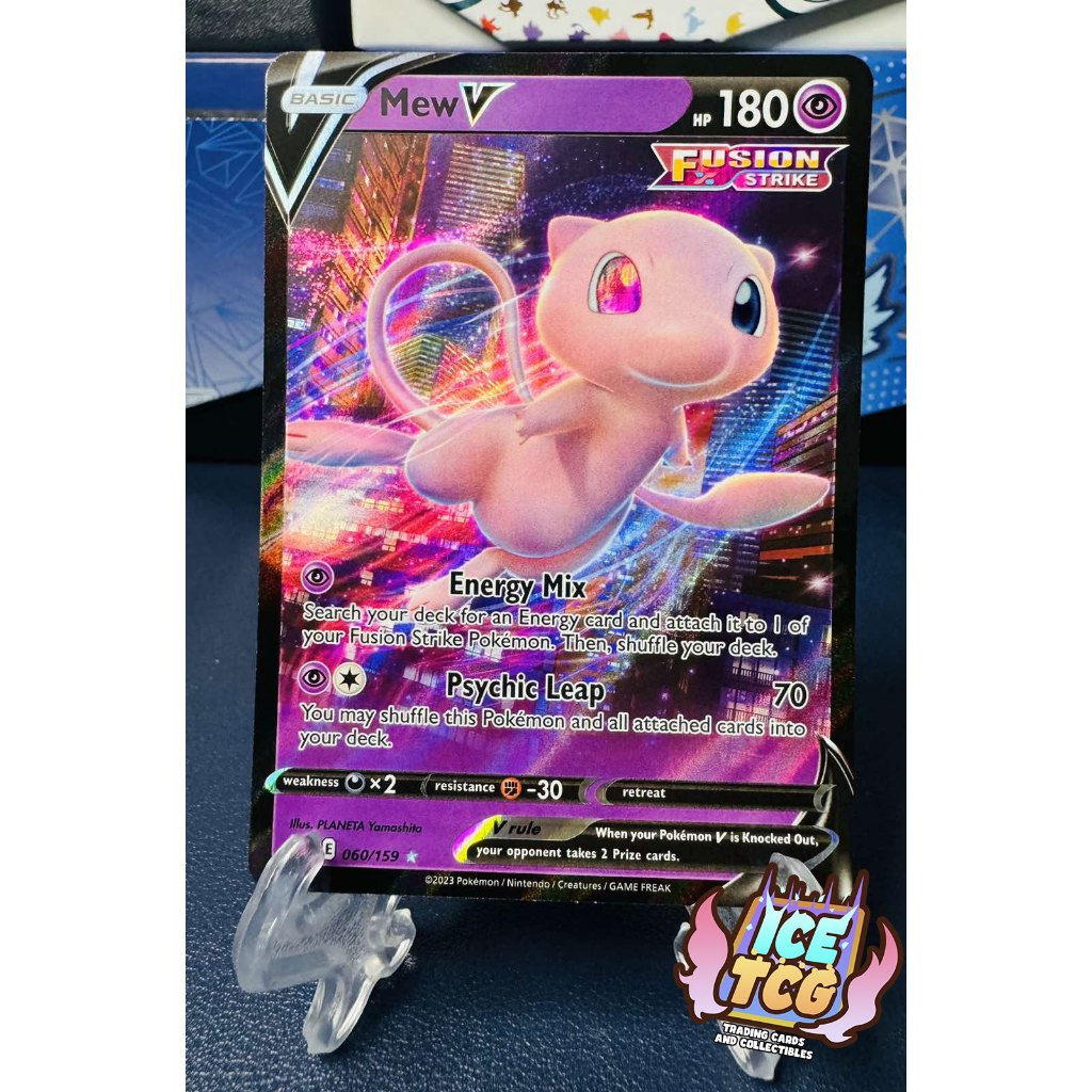 Mew V - 060/159 - Ultra Rare (CZ) | Shopee Philippines