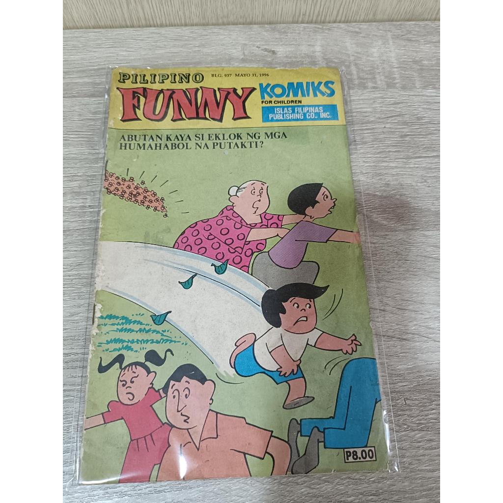 Pilipino Funny Komiks #937 - Mayo 31, 1996 - Eklok; Pitit; Tinay Pinay ...