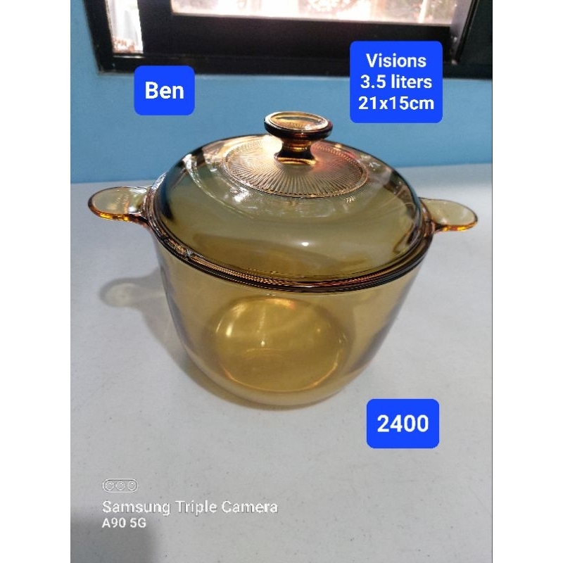 Vision Cookware 3.5 liters (Ben) | Shopee Philippines