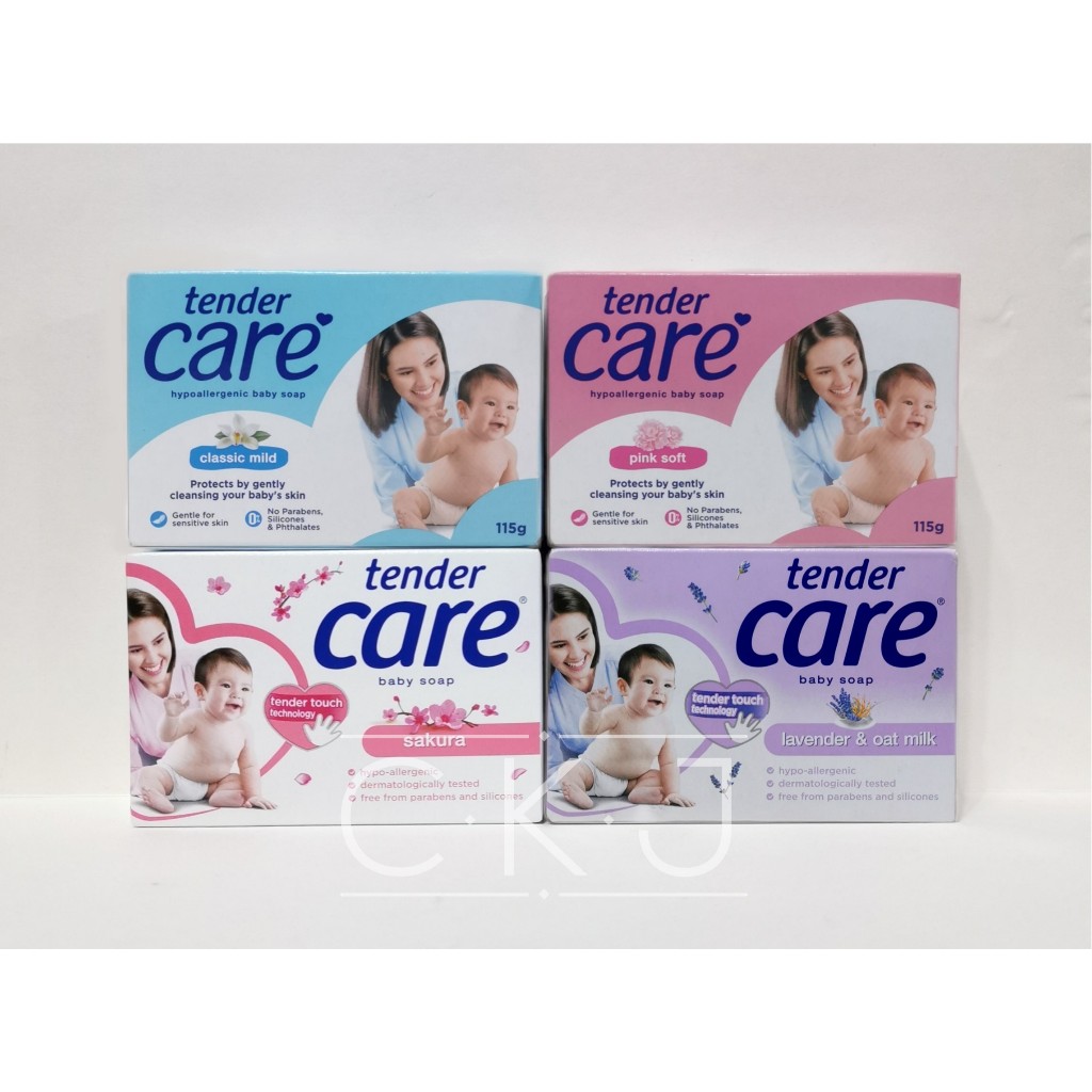 Tender Care Hypo-Allergenic Baby Soap 115g (2 pcs) | Shopee Philippines