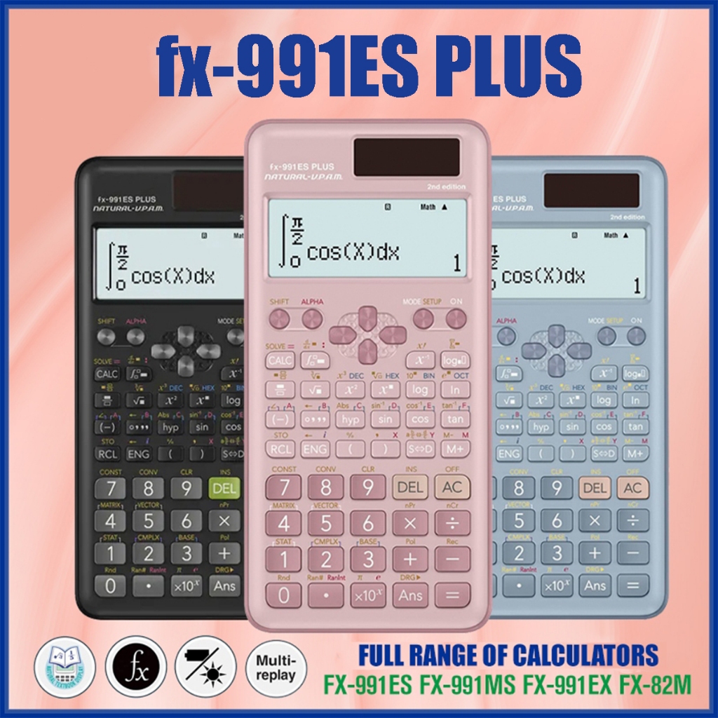 Shop fx-991es plus calculator for Sale on Shopee Philippines