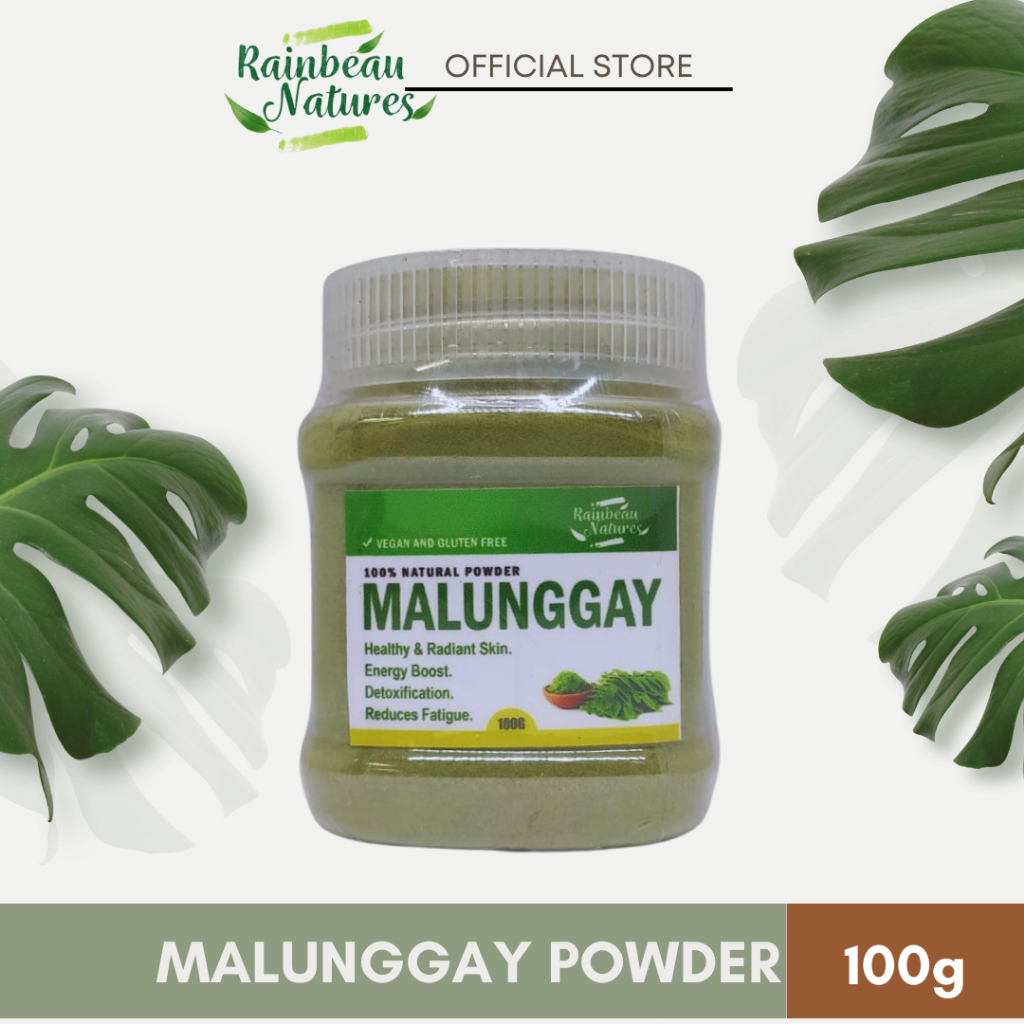 100% Pure Malunggay Moringa Leaves Powder 150g | Shopee Philippines