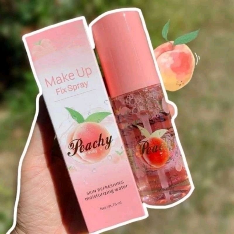 75ml Peachy Make Up Fix Spray Setting Spray | Shopee Philippines