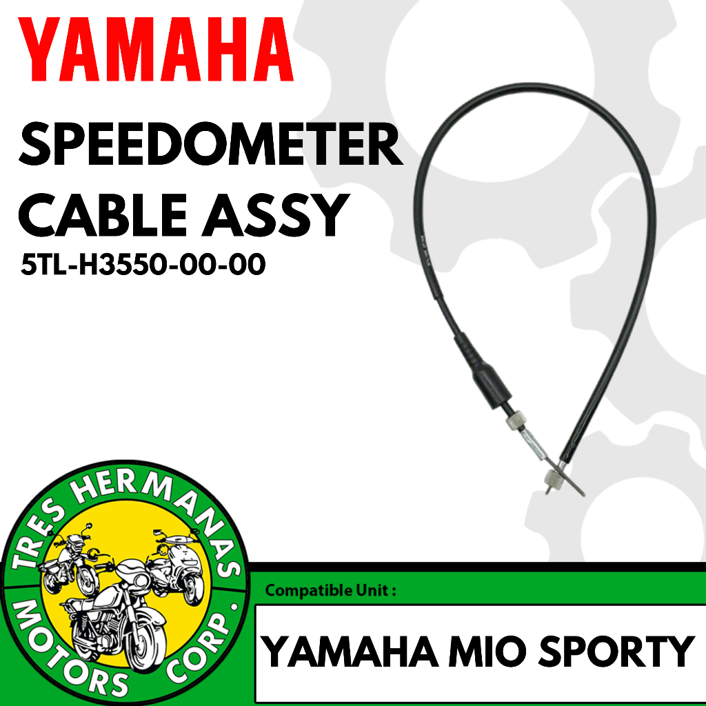 SPEEDOMETER CABLE ASSY FOR YAMAHA MOTORCYCLE : MIO SPORTY ( 5TL-H3550 ...