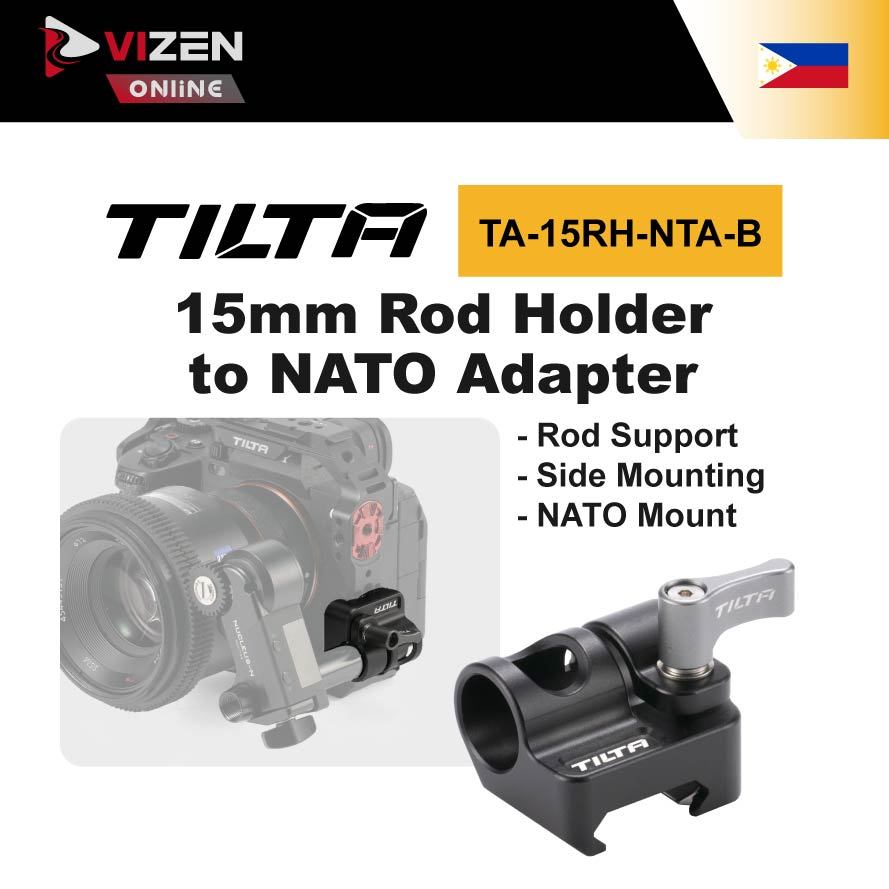 Tilta 15mm rod holder to nato adapter black (TA-15RH-NTA-B) | Shopee ...