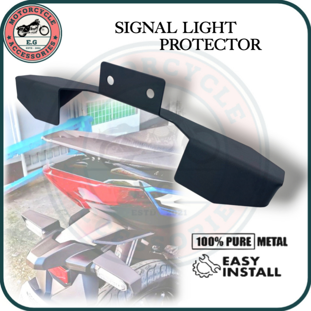 EG HONDA CLICK V3 CLICK V2 SIGNAL LIGHT PROTECTOR COVER GUARD 1PC ...