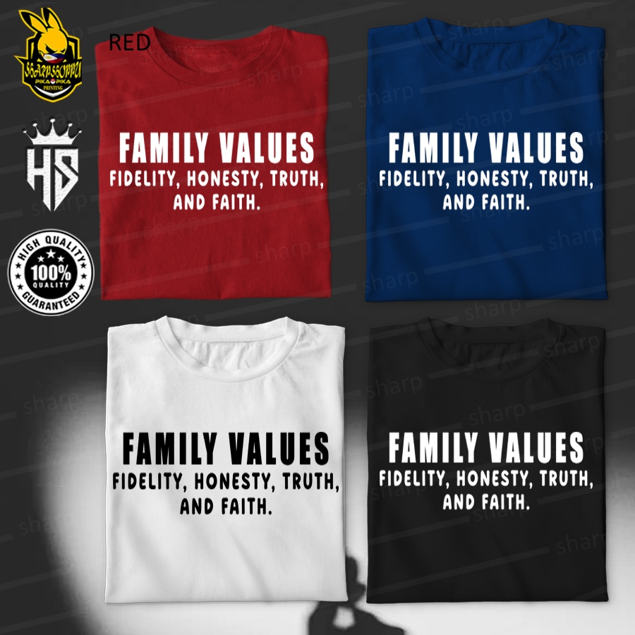 FAMILY VALUES REUNION IDEA UNISEX 2025 T SHIRT FOR MEN & WOMEN SHIRT ...