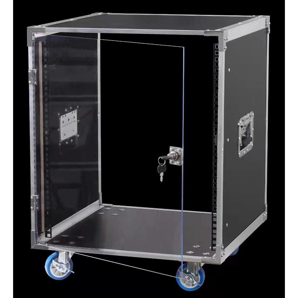 12U Flight Case Power Amplifier Rack Empty Cabinet Touring Case With ...