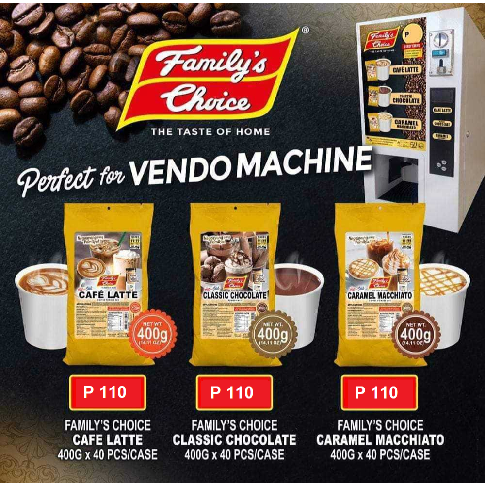 Family's Choice Vendo Powder Drinks Flavor 400g | Shopee Philippines