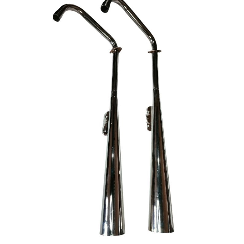 Stainless Chicken Pipe for Kawasaki BARAKO version 1 and 2 | Shopee ...